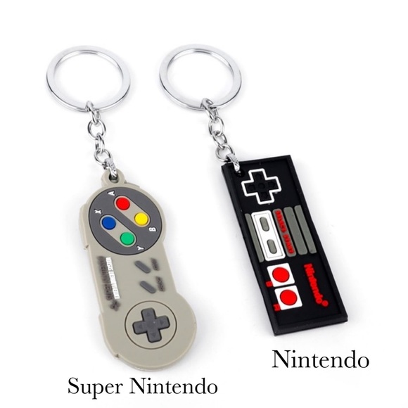 Accessories | Nintendo Super Nintendo Controller Keychain | Poshmark